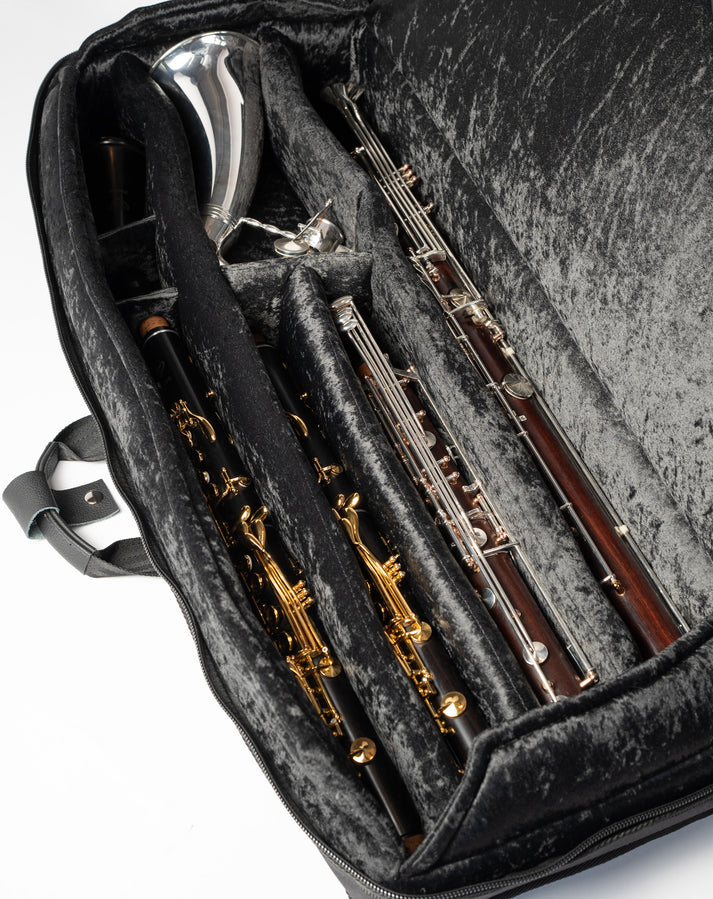 Reed & Squeak Bass + 2 Clarinet Triple Case - New Lightweight Version ...